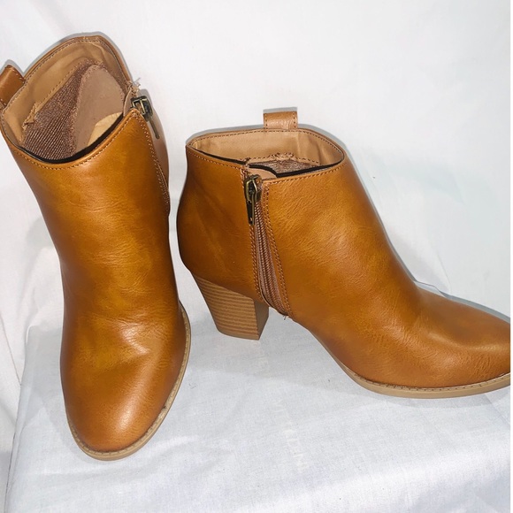 Cityclassified | Shoes | City Classified Caramel Brown Chelsea Ankle ...